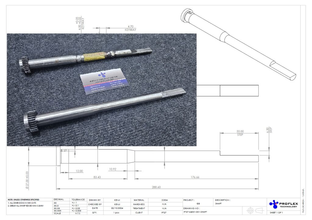 Machine Design & Engineering Drawing - Klang | Shah Alam | Selangor ...